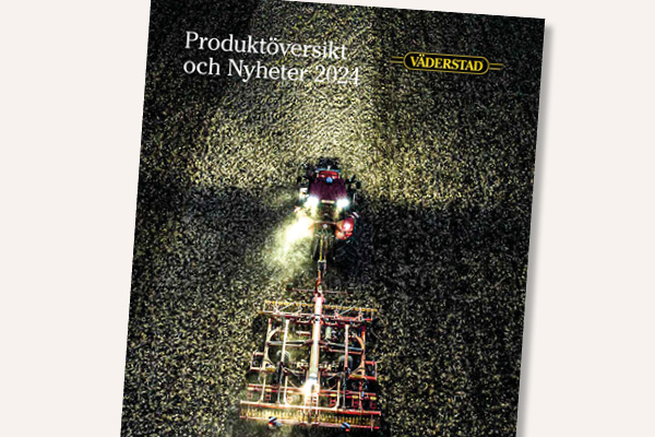 Väderstads produktnyheter 2024 | Lantmännen Lantbruk & Maskin